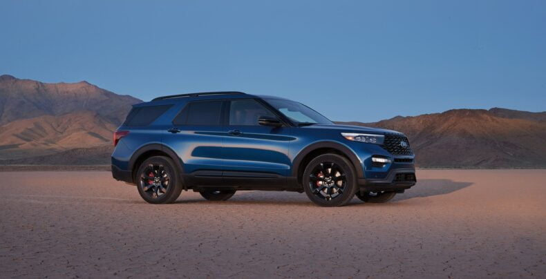 Ford actualiza el lineup de la Explorer 2022 con una nueva versión ST ...