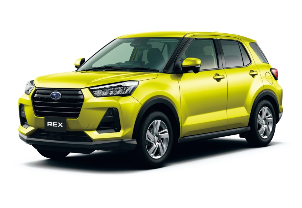 El Subaru Rex se presenta como un Toyota Raize remarcado con ADN ...