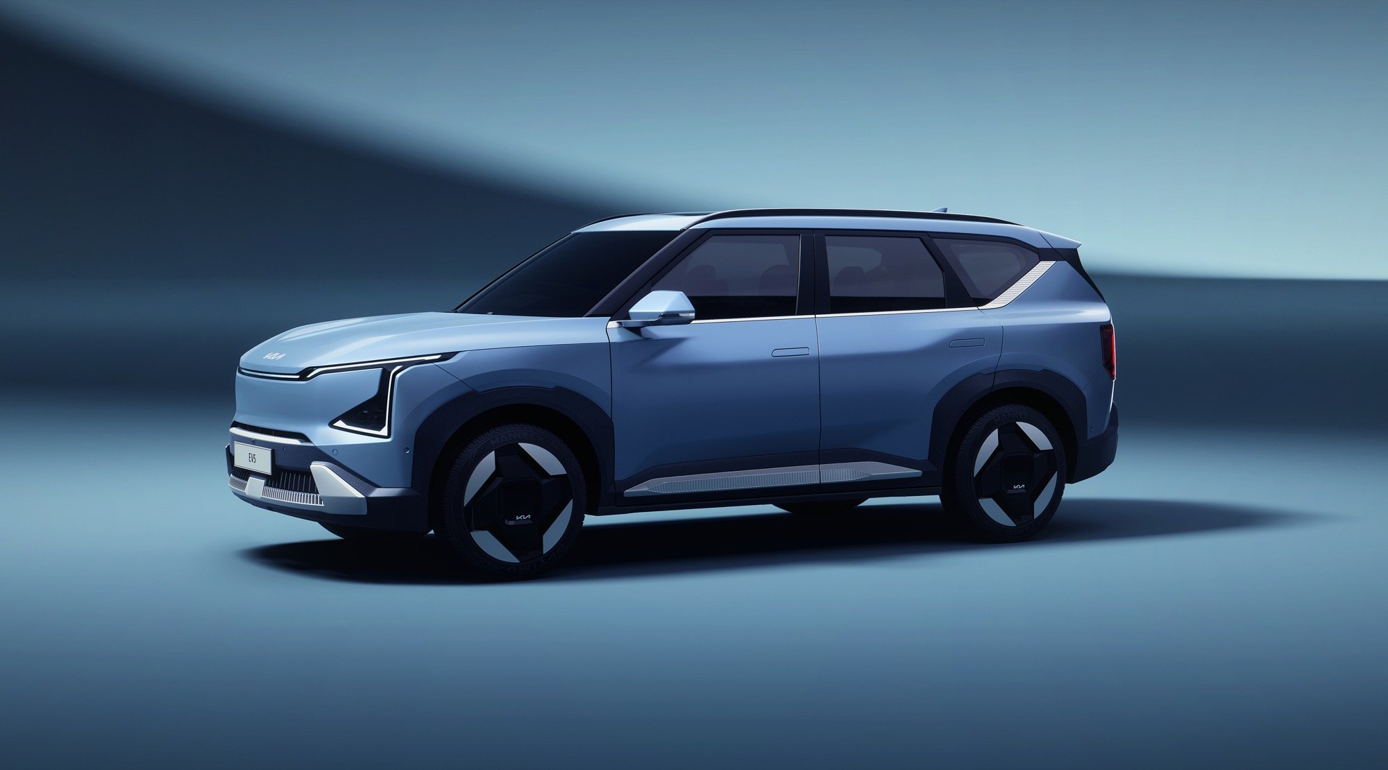 Kia presentó el diseño del nuevo EV5 en China: Un SUV eléctrico global para el Segmento C ...