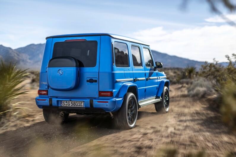 El Mercedes-Benz G580 con tecnología EQ se presentó con 579 hp y un ...