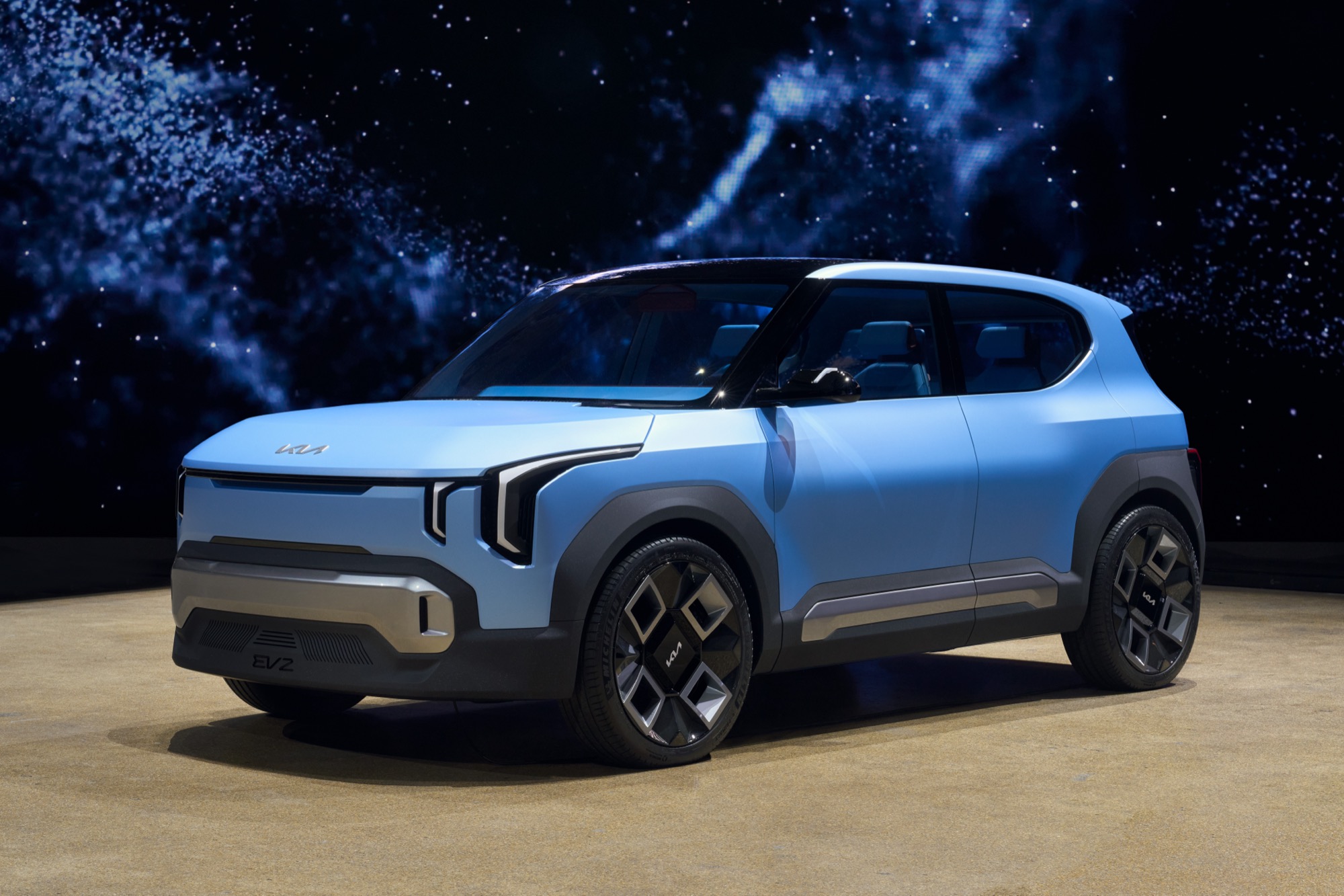 Kia mostró el EV2 Concept, un adelanto de su próximo SUV eléctrico que ...
