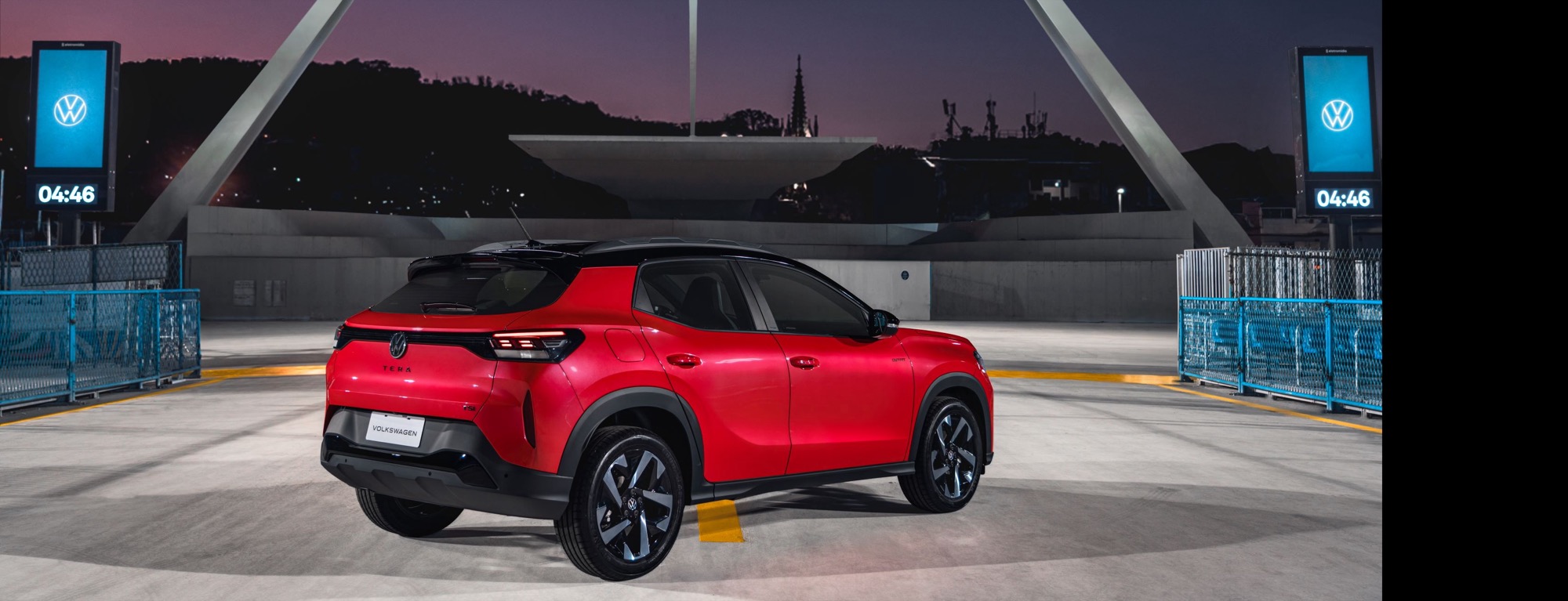 Volkswagen Tera 2026 en Brasil: Las primeras imágenes oficiales del SUV ...